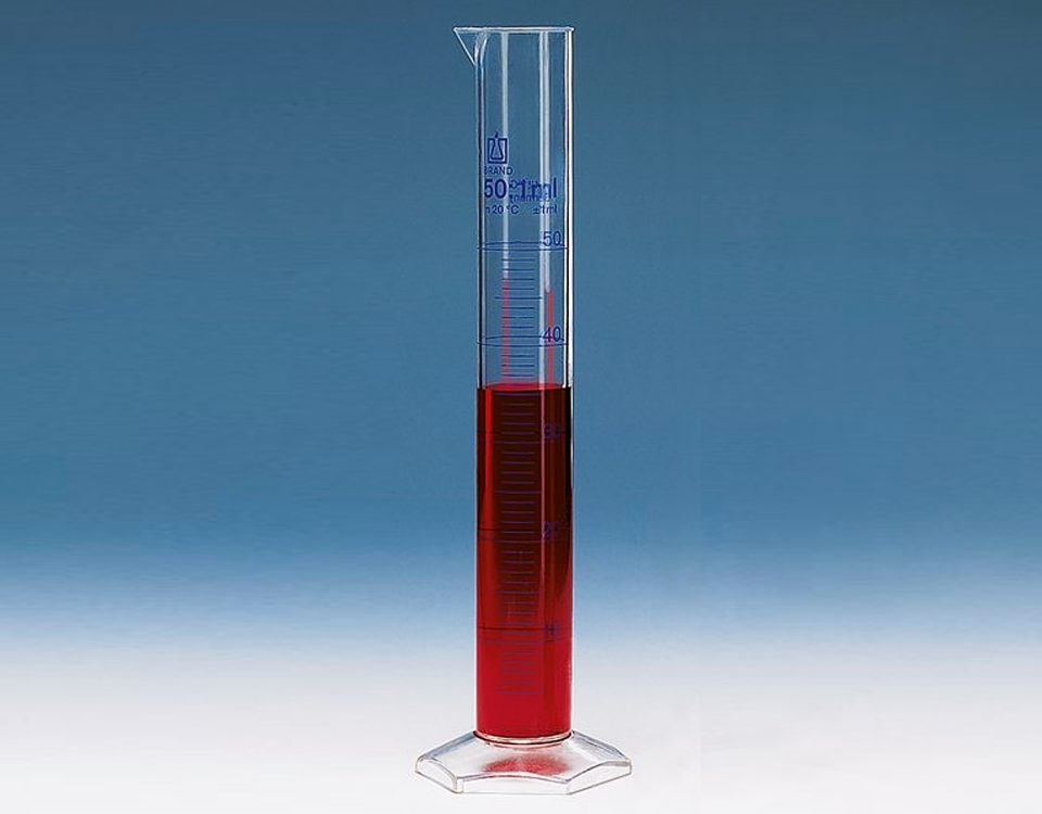 Matraz Aforado, Fiola de plástico | Materiales de Laboratorio